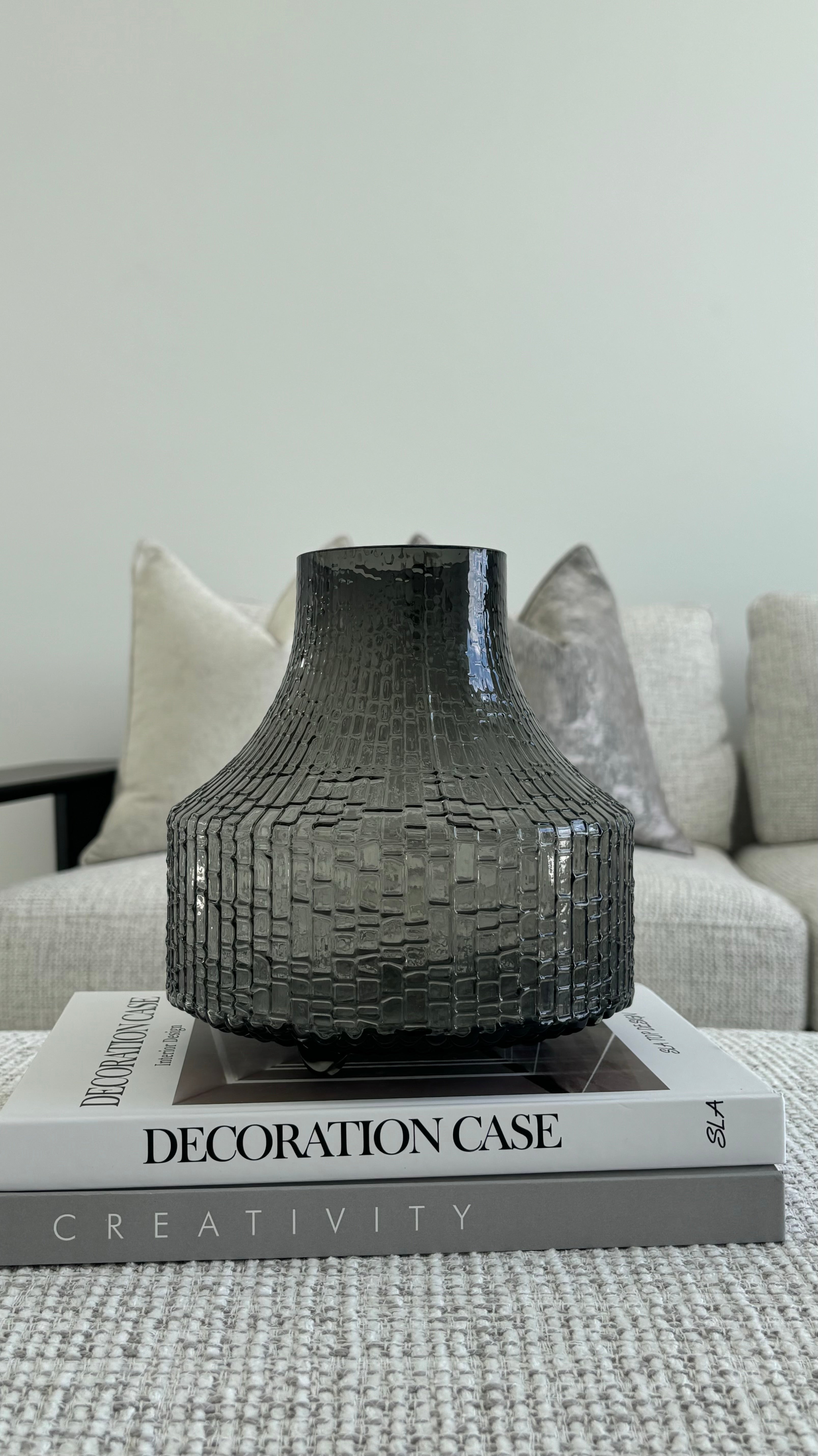 Python Glass vase | Luscious Homewares