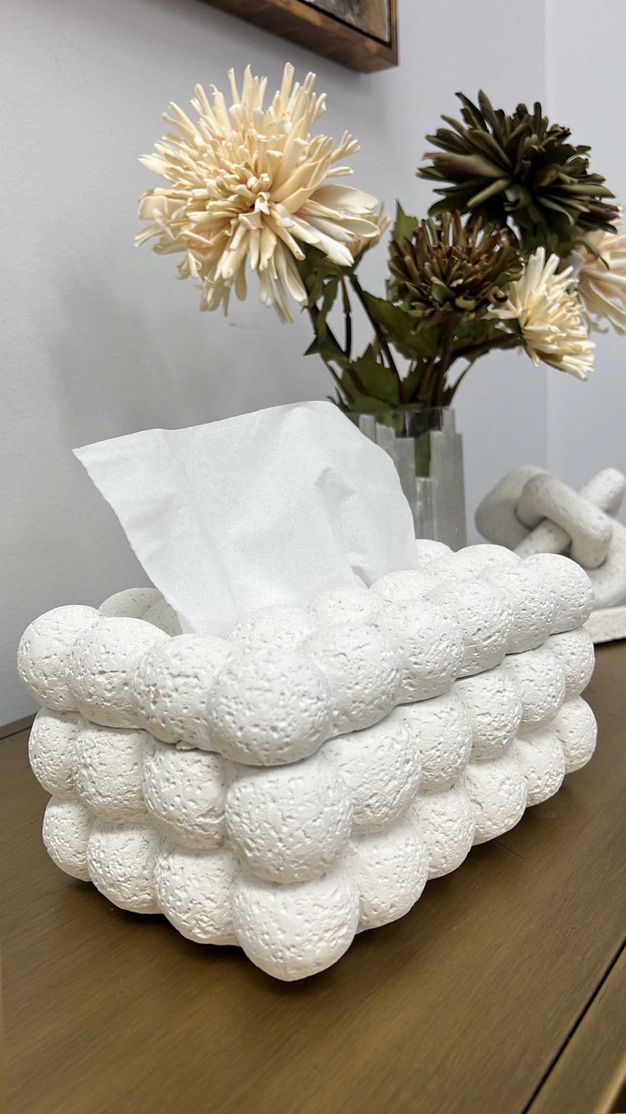 Stone tissue box | Luscious Homewares